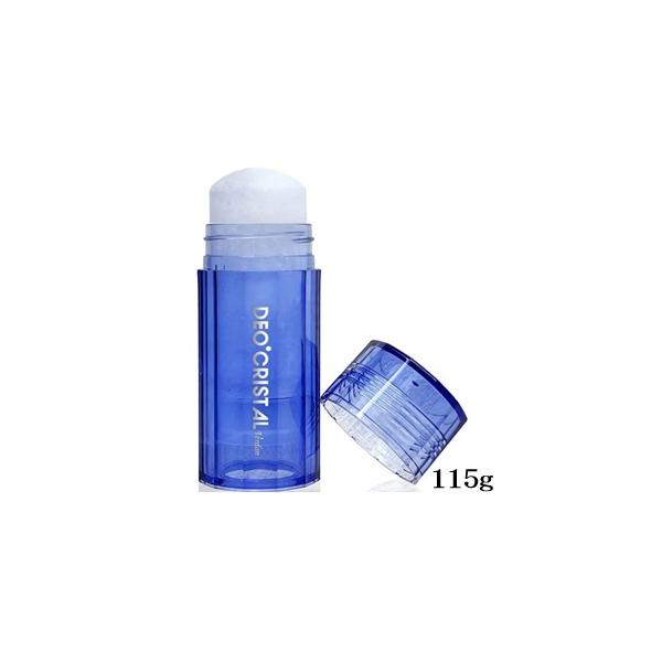 デオクリスタルはスイス原産のアルム石を主原料にした、透明度の高い、クリスタルのようなボディ用デオドラントです。優れた消臭効果でお肌にやさしく、白くならずに自然な使い心地。 肌に直接塗るのでむらなく、しっかり塗れます。有効成分のアルム石100...