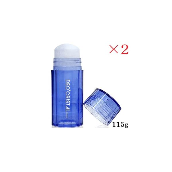 デオクリスタルはスイス原産のアルム石を主原料にした、透明度の高い、クリスタルのようなボディ用デオドラントです。優れた消臭効果でお肌にやさしく、白くならずに自然な使い心地。 肌に直接塗るのでむらなく、しっかり塗れます。有効成分のアルム石100...