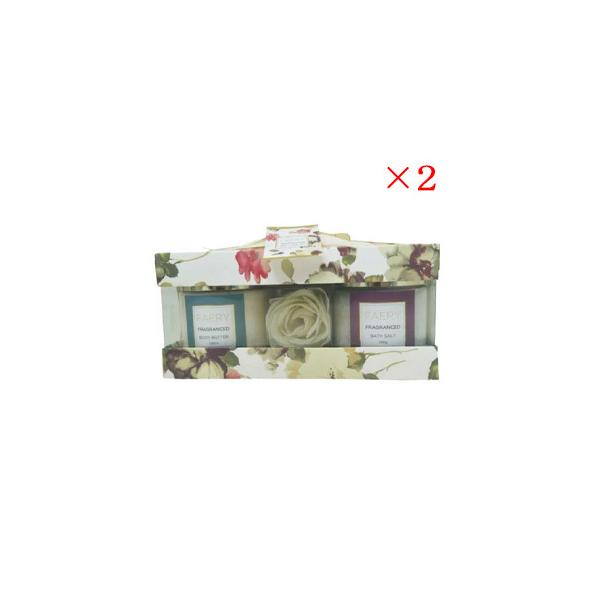 艶やかで上品な雰囲気のFEARY。ピオニーの優雅な香りが全身を優しく包み込みます。細部までこだわってデザイン設計されたおしゃれで可愛いプレゼントにもピッタリなセットです。【セット内容】ボディバター　200mlバスソルト　　250gバスペタル...