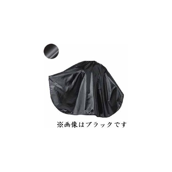 後丈が長いシングルタイプのクロス!首回りにゴムが入っています。完全防水加工。＜用途＞カット×パーマ◎ヘアダイ○(ブラックのみ)シャンプー◎(バック)補助−●サイズ(約)：長さ110cm×後丈61cm×幅94cm、首周り42〜56cm●ドロッ...