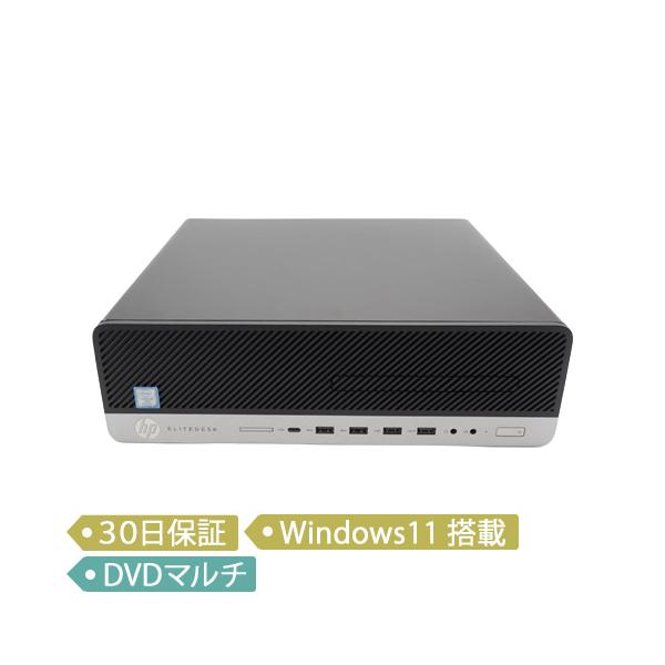 中古パソコン    HP EliteDesk 800 G5 SF/CT    ■基本スペック■  OS： Windows 11 Professional 64bit CPU： Core i5-9500 3.0GHz （第九世代）メモリ： 8...