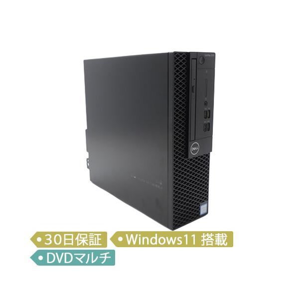 中古パソコン    DELL OptiPlex 3070    ■基本スペック■  OS： Windows 11 Professional 64bit CPU： Core i5-9500 3.0GHz （第九世代）メモリ： 8GB ストレー...
