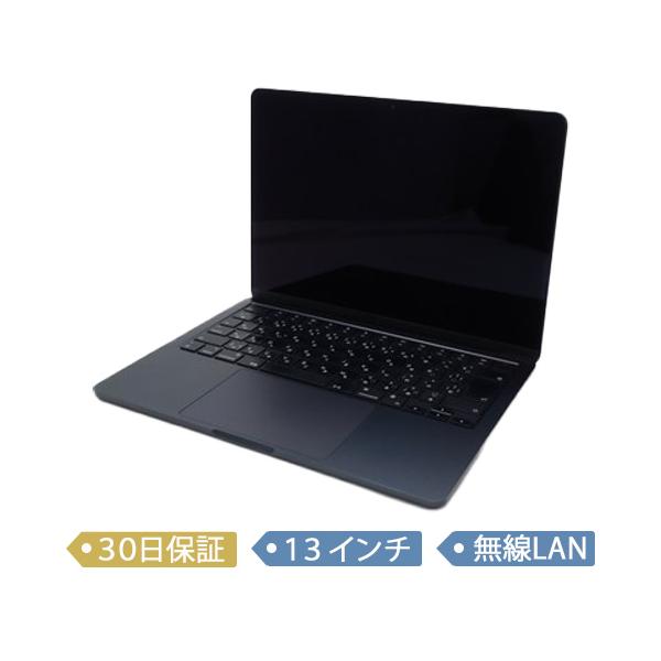中古 パソコン ノートパソコン apple mac  macbookair Apple MacBookAir Liquid Retina 年式： 2022カラー： ミッドナイト型番： MLY33J/A  ■基本スペック■ OS： macOS...