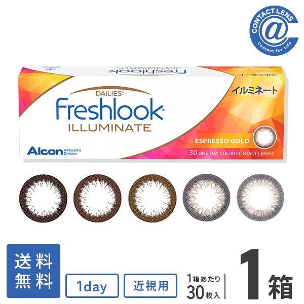 ▼ スマートフォンより閲覧のお客様：商品情報は以下の「もっと見る」よりご確認ください。ーーーーーーーーーーーーーフレッシュルック デイリーズ イルミネートは、「リングタイプ」のワンデー（1day）カラコン。その特長は、日本人女性の目が美しく...