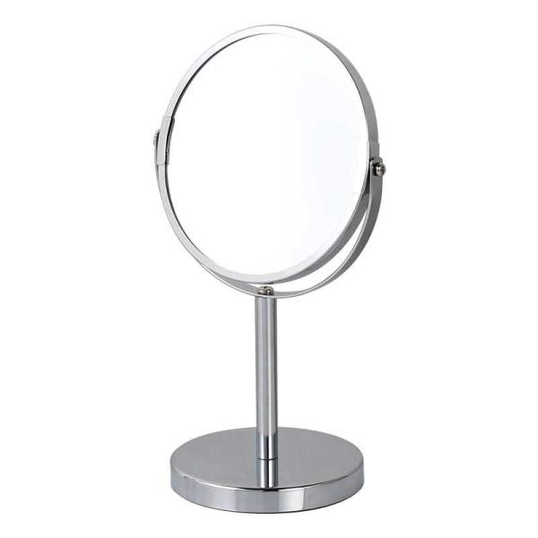 【DULTON ROUND STAND MIRROR G755-903】●サイズ：W165×D120×H280mm(鏡面サイズ：φ150mm)●素材：スチール・ガラス・ABS●片面３倍鏡●重量：約0.6kg●北海道、沖縄、離島への配送は荷物...