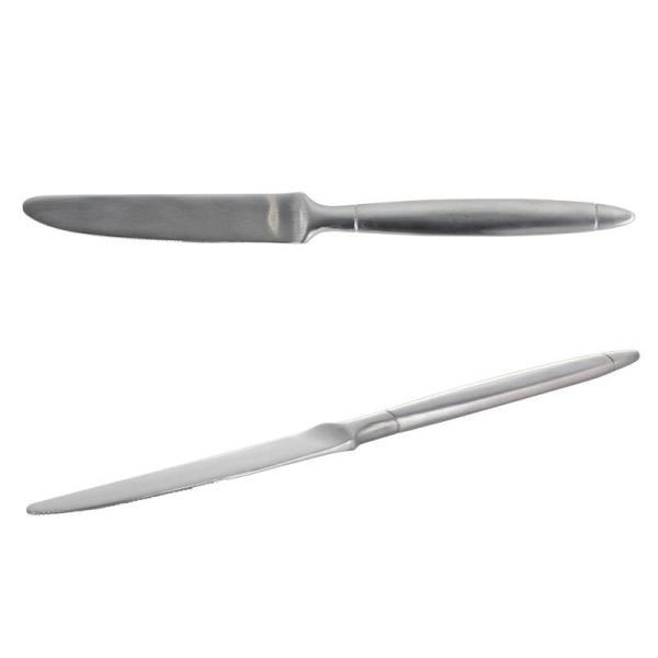 【DULTON KANTINE CUTLERY DINNER KNIFE】●サイズ：L.227mm ●素材：18-0ステンレス●食洗機使用可●北海道、沖縄、離島への配送は荷物中継料が別途かかります。※価格は1本分です。使うほどに味わいが増す...