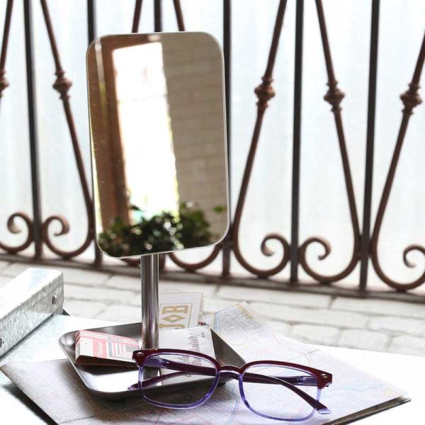 【DULTON RECTANGLE MIRROR WITH TRAY K755-920】●サイズ：幅120×奥行120×高さ260mm　鏡サイズ：幅105×高さ150mm●素材：18-0ステンレス、ガラス●北海道、沖縄、離島への配送は荷物中...