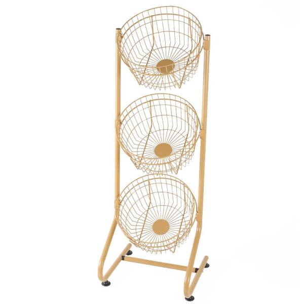 【DULTON WIRE ROUND RACK SAND BEIGE】●サイズ：幅440×奥行425×高さ1320mm●素材：スチール（粉体塗装）●組立式●原産国：中国●北海道、沖縄、離島への配送は荷物中継料が別途かかります。大きすぎないサ...