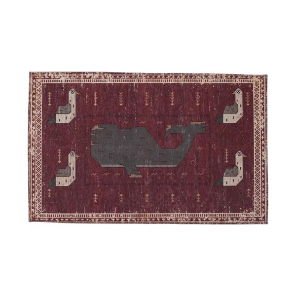 【DULTON MAT WHALE &amp; GULLS】●サイズ：800×500mm●素材：ポリエステル、裏面：PVC (ノンスリップ)●原産国：中国●洗濯可●北海道、沖縄、離島への配送は荷物中継料が別途かかります。程よくゆるいユニーク...