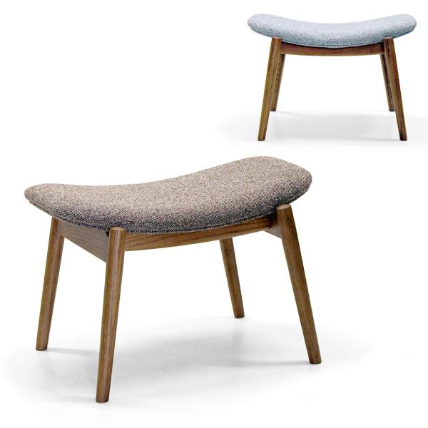 【ポポル　オットマン】●サイズ：W600×D420×H410/SH360mm●素材：布張り(ポリエステル)　フレーム/ラバーウッド無垢材●完成品●北海道、沖縄、離島への配送は別途送料がかかります。オーク材のシンプルで美しいフォルムと抜群の座...