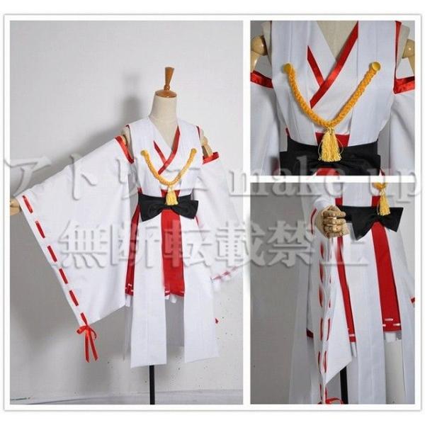 【商品詳細】セット内容：上衣 ?甲 短パン 頭飾り、帯、ニーソックス、腿飾り商品素材：高級ポリエステル ラシャ布