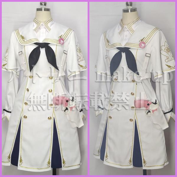 【商品詳細】セット内容：ワンピース シャツ スカート リボン ニーソックス ホルスターケース ベルト商品素材：ポリエステル ラシャ布 コットン 人工革