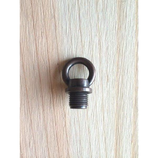 幅18mm × 高さ22mm　アンティックコパー（銅）色仕上げ