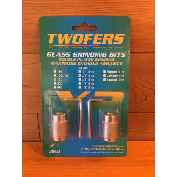 2個入りで1組になっています。φ3/4"。ミディアム（G170)。低価格で人気の高い安楽のビットです。グラスター社のルーターや、グリフェットなどでも使用できます。※グラスター社のG8は取り付け自体は可能ですが、刃が下がりきらない中途半端な取...