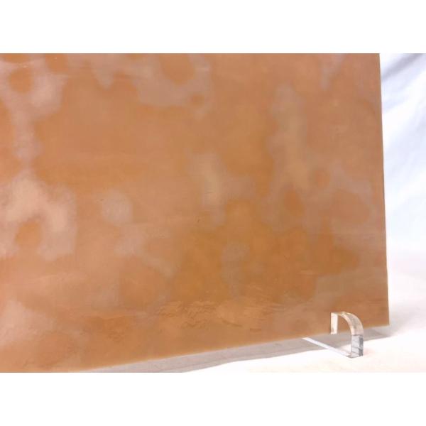 約30cm×約22cm。ピーチ。※ベージュ寄りのピーチという感じの色です。ちょっと写真では色がうまく出なくてわかりづらいかもしれません。リングモトルに定評があり、ティファニーランプに使うガラスとしても人気があります。■下記の点につきまして、...