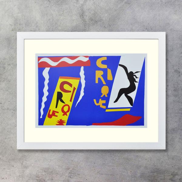 アンリ・マティスのアートポスターです。【Le Cirque】■サイズ　W620×H490×D30(mm)★額はご注文をいただいてから制作しております。★表面はアクリルで保護しております。★商品写真はできる限り実物の色に近づけるよう徹底してお...