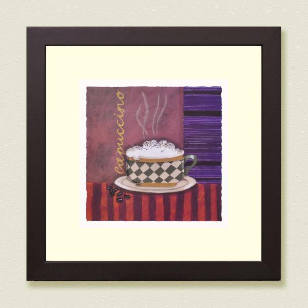 海外作家によるアートポスターです。コーヒーの種類によってマグカップのデザインが違うシリーズの作品。4種類あり。お気に入りを選んで飾ったり、カフェに並べて飾るのもおすすめ。【Capuccino】※他、Espresso、Mocha、Latte■...