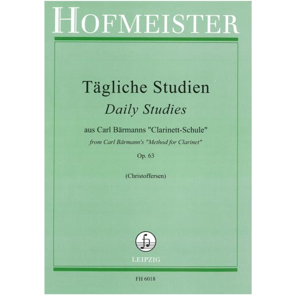 題：日課練習 作品63（原題：Tagliscje Studien Op.63）作曲者：ベールマン（Baermann.C）出版社：Hofmeister（ECLB002）【輸入楽譜です】〇次回入荷時、価格が変動する可能性がありますのでご了承くだ...