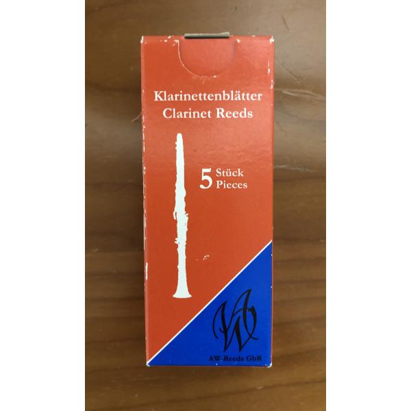 バスクラリネットリード　アレキサンダー・ヴィルシャーフレンチカット　No,411硬さ：２ 1/2長期在庫の為アウトレット価格です。＊アウトレット商品のため返品不可です。