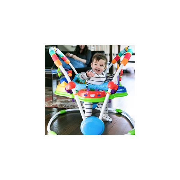 楽しいおもちゃがいっぱい！お勉強もできるジャンパーです。ジャンパーシートは360度回転し、お子様の大きさに合わせて高さは5段階に調整できます。メロディや効果音が流れるピアノのミュージカルトイには、お勉強モードも搭載しており、英語、スペイン語...