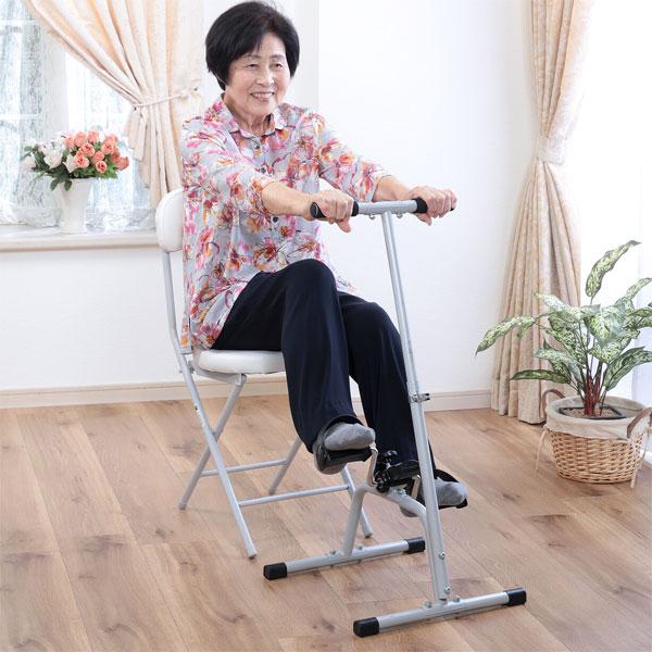 【座ってできるペダル運動器DX】は、おうちの中でサイクル運動（お散歩）が出来る、自転車運動器です。普段歩くことが少なくなった方や運動不足の方に。天気が悪くて散歩ができないとき。ご自分のペースで運動ができ、負荷調整もできますのでリハビリ中の方...