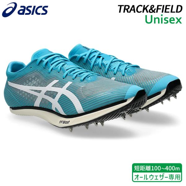【商品仕様】●商品名：アシックス ソニック スプリント エリート 3 / ASICS SONICSPRINT ELITE 3●品番：1093A219-400●サイズ規格：23-31cm●カラー：Aquarium/White●アッパー：合成繊...