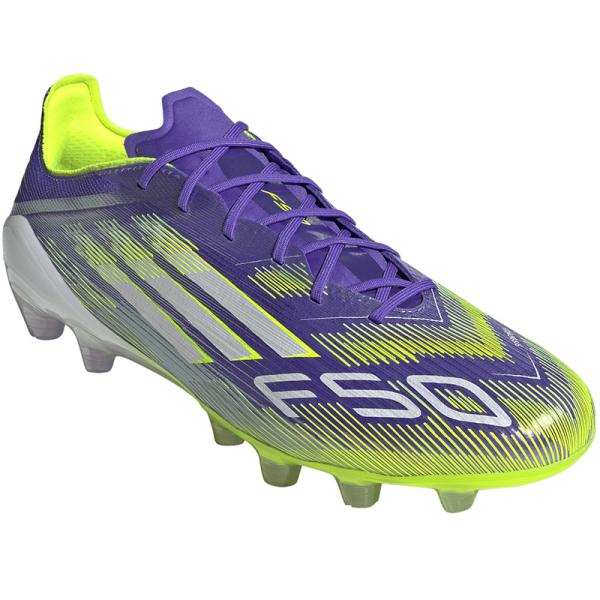 【商品仕様】●商品名：アディダス F50 エリート HG/AG / Adidas F50 Elite HG/AG●品番：JH7645●カラー：パープルラッシュ×フットウェアホワイト×ルシッドレモン●アッパー：合成繊維、合成樹脂●アウトソール...