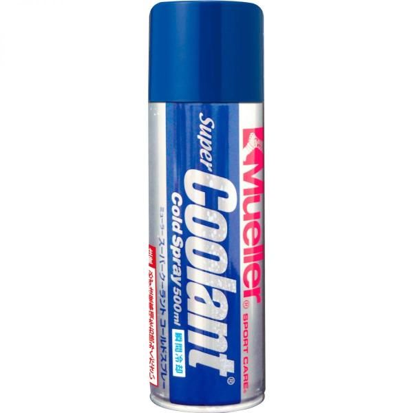 〇品名：スーパークーラント コールドスプレー〇メーカー：Mueller〇容量：500ml特徴〇瞬間冷却で、突然のアクシデントにも対応できます。〇痛みや腫れを緩和します。〇捨てる時は製品の裏側の注意書きに従い、内部のガスを抜いてから廃棄してく...