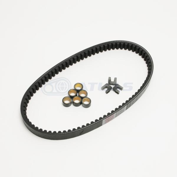 ■商品名:台湾ヤマハ 純正 4~5型シグナスX CYGNUSX BWSR ドライブベルト+スライドピース+ウェイトローラー 駆動系リフレッシュ3点セット■商品コード:PTG-D585S■メーカー:台湾ヤマハ■メーカー品番V-ベルト ワッシャ...