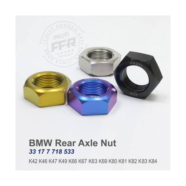 ■メーカー商品名:S1000RR K67_WHEELS AND TIRES_Rear Axle Shaft Nut_M24 Self-locking Nut_ 33177718533 _1pcs/Set■適合▼BMW・S Series
