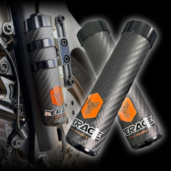 ■商品名:RERACE PERFORMANCE マスダンパー オーバーサスペンション 選べるステー フロント用 左右セット カーボン■商品コード:TA-RCP-FF014RC■JANコード:4570217178831