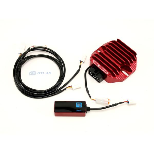 ■商品名:RealEnergy R6+ 電圧調整機能付き高効率 低温MOSFETタイプレギュレーター 30A 電圧計セット■商品コード:TA-REG-EL017S■JANコード:4573307470501■色:レッド■メーカー:Real E...