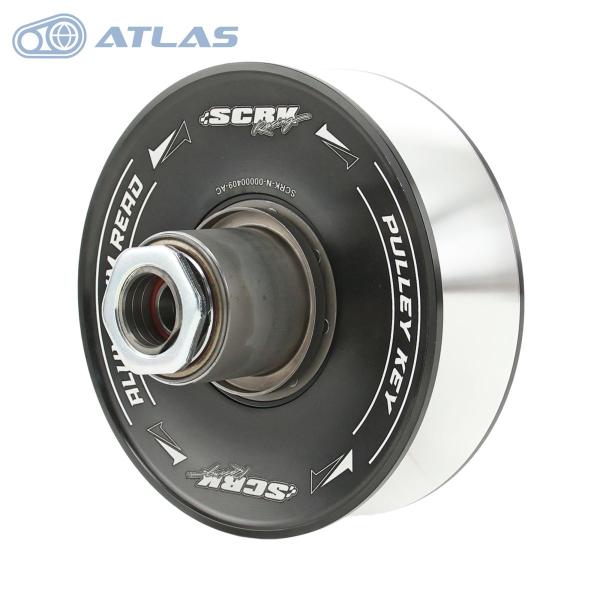 ■商品名:SCRK 7型シグナスX CYGNUS X XR グリファス GRYPHUS 3型BW'S NMAX125 NMAX155 X FORCE 軽量アルミセカンダリ ドリブンプーリー ブラック■商品コード:TA-SCR-PU012BK...