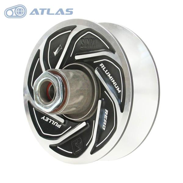■商品名:SCRK 6型シグナス グリファス CYGNUS GRYPHUS NMAX125 NMAX155 X FORCE アルミドリブンプーリー セカンダリー ブラック■商品コード:TA-SCR-PU013BK■JANコード:457168...