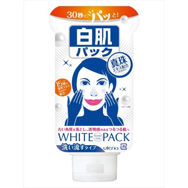 JAN:4901234288317  化粧品(￥)パック・ピーリング(￥)パック  白肌すっきりパック  くすんだお肌をすっきり整えるパックです。  クレイと微粒子パウダー配合で、メラニンを含む古い角質を落とします。古い角質をやわらげるAH...