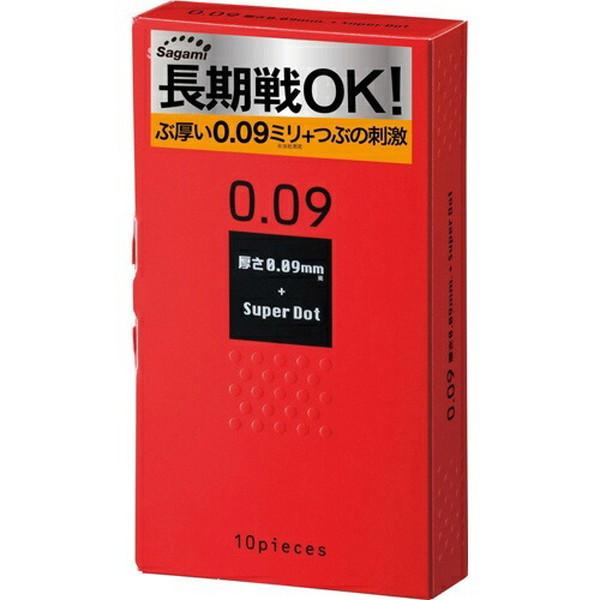 商品名：サガミ ００９ ドット １０個内容量：10個ブランド：相模ゴム原産国：日本分厚い０．０９ミリ＋つぶの刺激。JANコード:4974234020720商品番号：101-95455区分: 避妊具 広告文責：アットライフ株式会社TEL 05...