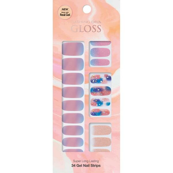 １００％硬化済！革新的ジェルネイル DASHING DIVA ネイルシール 時短ネイル つけ爪 ジェルネイル ネイルチップ 簡単ジェルネイル 8809657106934 化粧品・化粧小物:メイク雑貨・美容小物:ボディケア雑貨:ネイルケア広告...