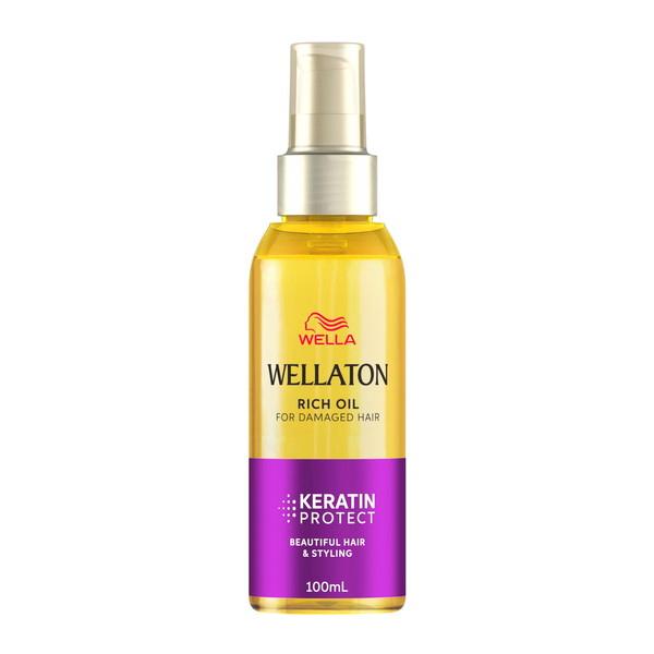 ウエラトーン リッチオイル 100mL ヘアオイル ウエラ4068359148640髪の元になるたんぱく質「ケラチン」の保護を助ける。髪の悩みをケア。しっとりまとまる髪一日中続く■バス・洗面用品:ヘアケア広告文責：アットライフ株式会社TEL...