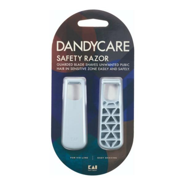 貝印 000GA0079 DANDYCARE SAFETY RAZOR 2本入 アンダーヘアケア男性のデリケートゾーンへの使用に特化したカミソリ アンダーヘアケア 剃刀 かみそり カミソリ / 4901331003110 / 男性用化粧品・...