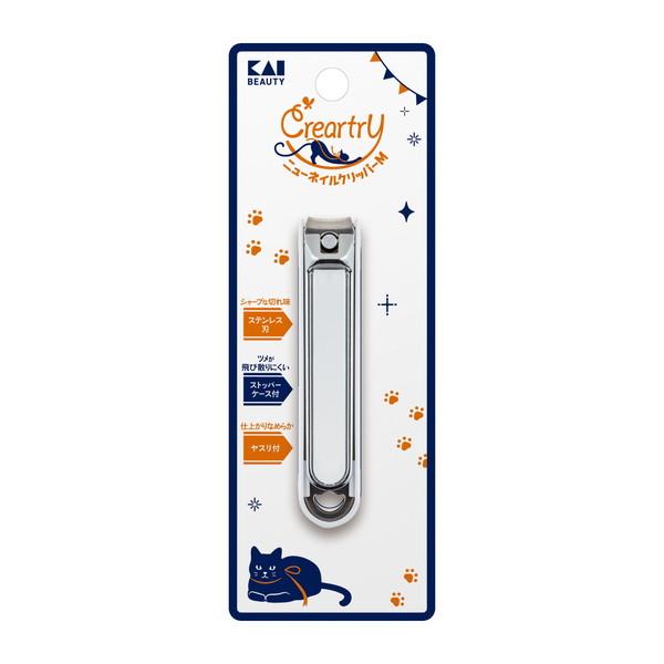 貝印 HC4013 クレアートリー ニューネイルクリッパー M4901601079456クロスカットツメヤスリで、ヤスリがけがスムーズ 爪やすり化粧品・化粧小物:ボディケア雑貨:ネイルケア広告文責：アットライフ株式会社TEL 050-319...