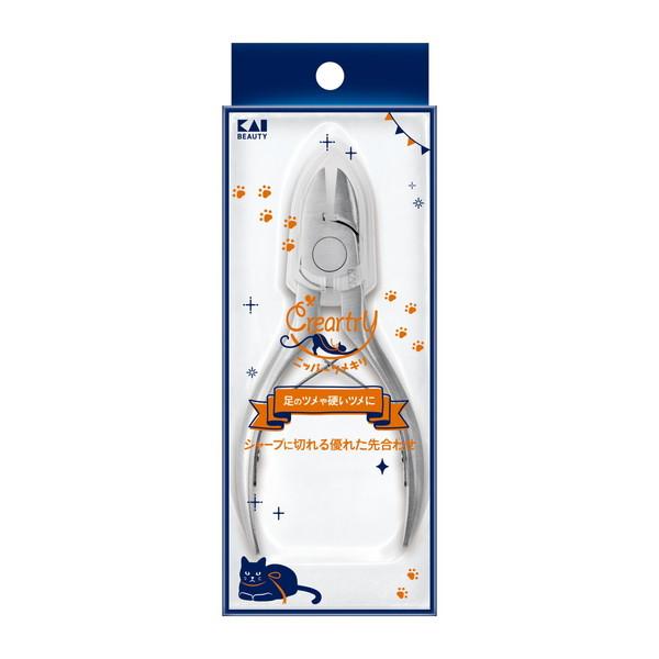 貝印 HC4017 クレアートリー ニッパーツメキリ4901601079494足のツメや硬いツメに。シャープに切れる優れた先合わせ。爪切り化粧品・化粧小物:ボディケア雑貨:ネイルケア広告文責：アットライフ株式会社TEL 050-3196-1...