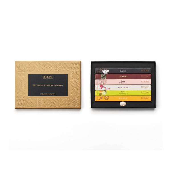 日本香堂 ESTEBAN エステバン クラシック パトネコフレ 6種入り６種のお香のアソートコフレです。 / 4902125524927 / 線香ローソク・アロマ:お香（アロマ）広告文責：アットライフ株式会社TEL 050-3196-151...