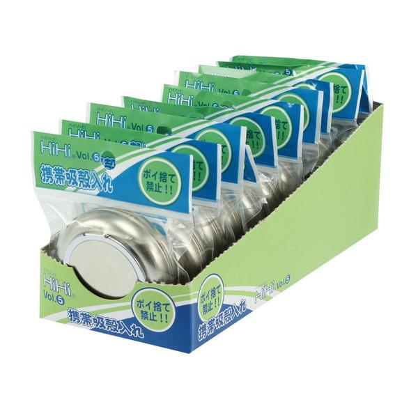 【商品説明】シンプルなカラーが特徴な携帯に便利な灰皿です。商品サイズ：93×105×23原材料・材質：スチールご使用上の注意等：●火のついたたばこを絶対に入れないで下さい。また本製品に置かないでください。　●本製品の中の吸殻を捨てる場合は、...