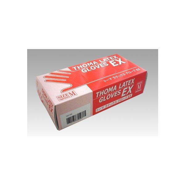 商品名：宇都宮製作 トーマ ラテックスグローブＥＸ　Ｍ １００枚ブランド：トーマ原産国：インドネシア伸縮性に優れ指先までピッタリフィット伸縮性に優れ指先までフィットし素手感覚でお使い頂けます。粉付手袋で更に脱ぎはめスムーズ問合せ先：お客様相...