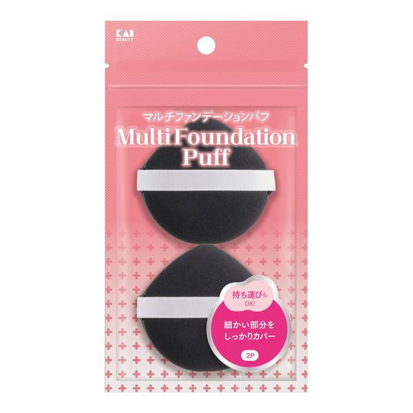 貝印 KQ3352 マルチファンデーションパフ 2個入 パフ4901601081794ファンデーションパフ　細かい部分もしっかりカバーしマルチファンデーションに使えるパフ■化粧品・化粧小物:メイク雑貨・美容小物:メイクアップ小物広告文責：ア...
