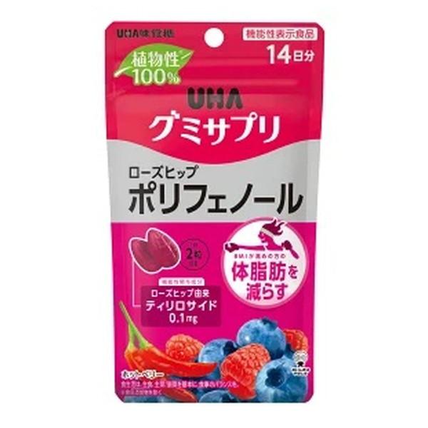 UHA味覚糖 グミサプリ ローズヒップ ポリフェノール 14日分 グミタイプ4902750753280広告文責：アットライフ株式会社TEL 050-3196-1510※商品パッケージは変更の場合あり。メーカー欠品または完売の際、キャンセルを...