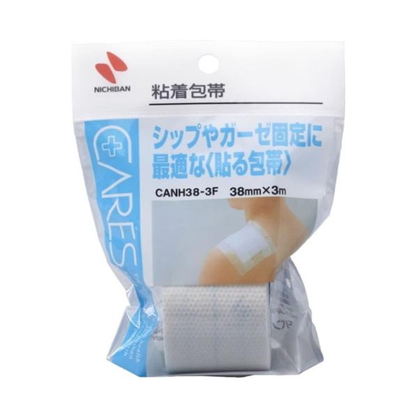 ニチバン ケアーズ 粘着包帯 38mm×3mシップやガーゼ固定に最適な貼る包帯 4987167011932 広告文責：アットライフ株式会社TEL 050-3196-1510 ※商品パッケージは変更の場合あり。メーカー欠品または完売の際、キャ...