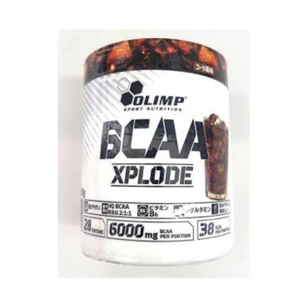 Olimp オリンプ BCAA XPLODE Cola 280g コーラ風味スポーツサプリメント BCAA(分鎖岐アミノ酸)含有量の高純度タンパク質 4580687380061 広告文責：アットライフ株式会社TEL 050-3196-151...