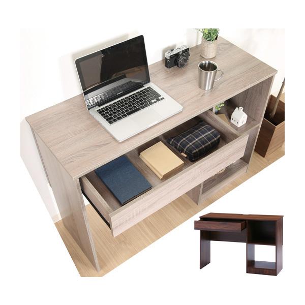 ワンルームやお部屋のちょっとした隙間にも置けるスリムな奥行き。サイドには収納棚付きで勉強や作業をするのにも快適なサイズ感。高さ約8cmの便利な大きめ引出し収納付きで机の上もサッと片付きます。シンプルで組み立て簡単、工具不要でパーツを組み合わ...