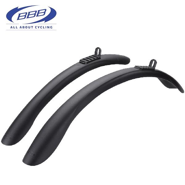 BBB 泥除け フェンダー レインウォーリアー [BFD-01] 26-24対応 前後セット 365299レインウォーリアー [BFD-01]参考重量 80g（F）120g（R）長さ/幅  490mm/60mm（F）597mm/64mm（R...